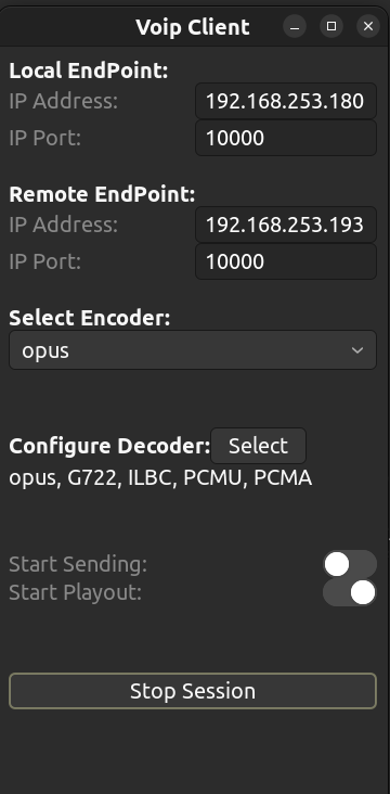 GitHub - yoofa/VoipClient
